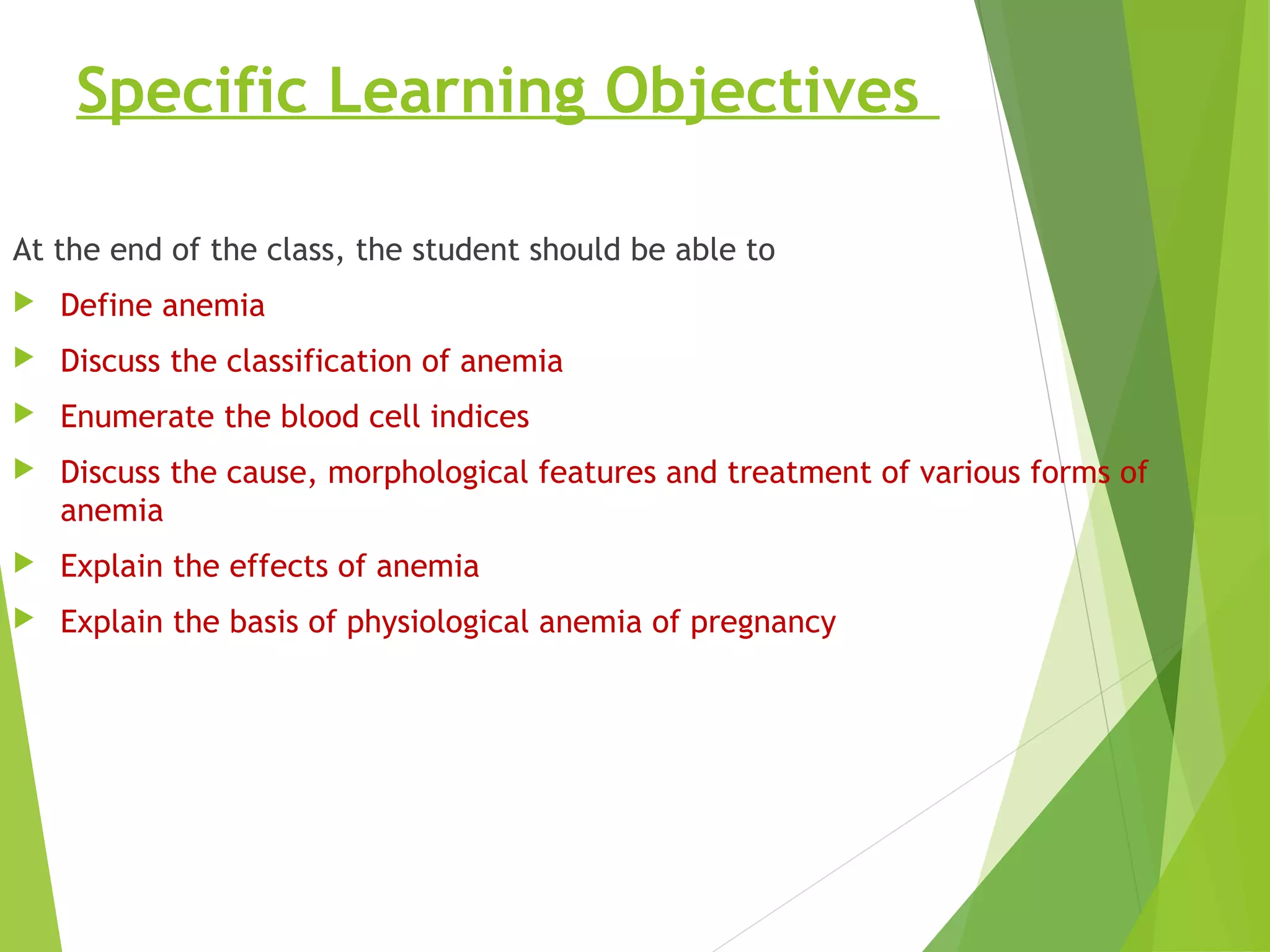 Anemia | PPT