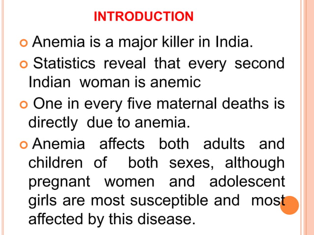 Anemia | PPT