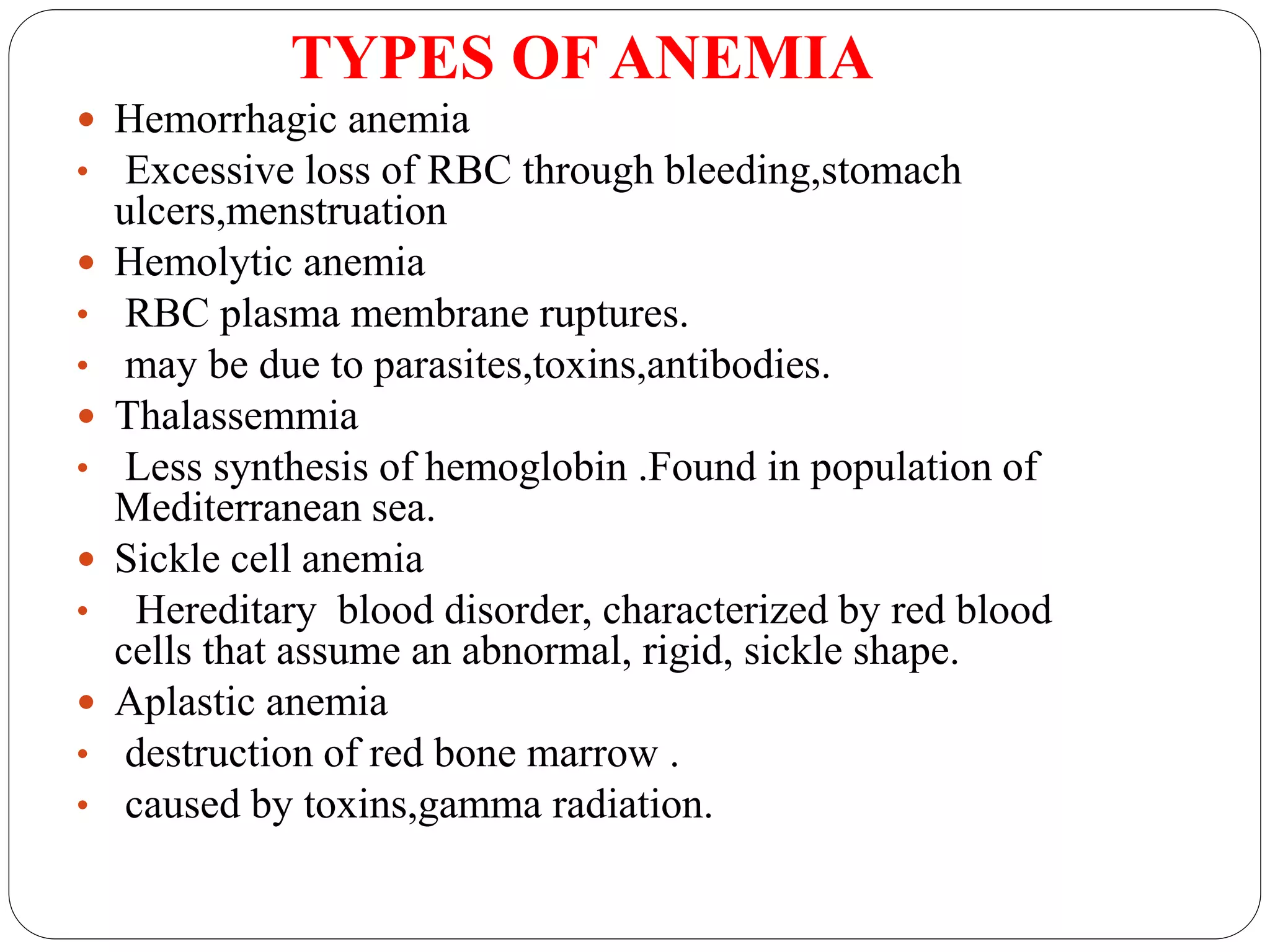 Anemia | PPTX