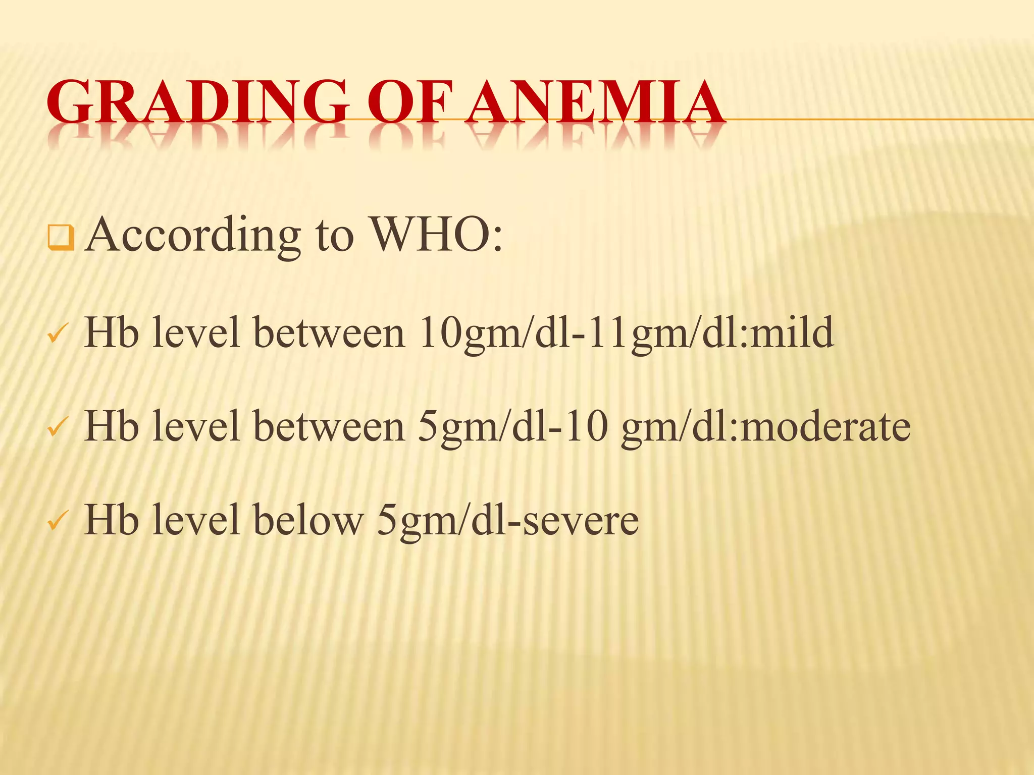 Anemia in child | PPTX