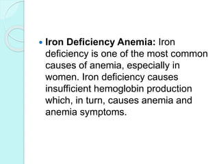 Anemia | PPTX