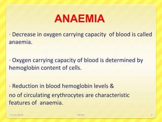 Anemia | PPT
