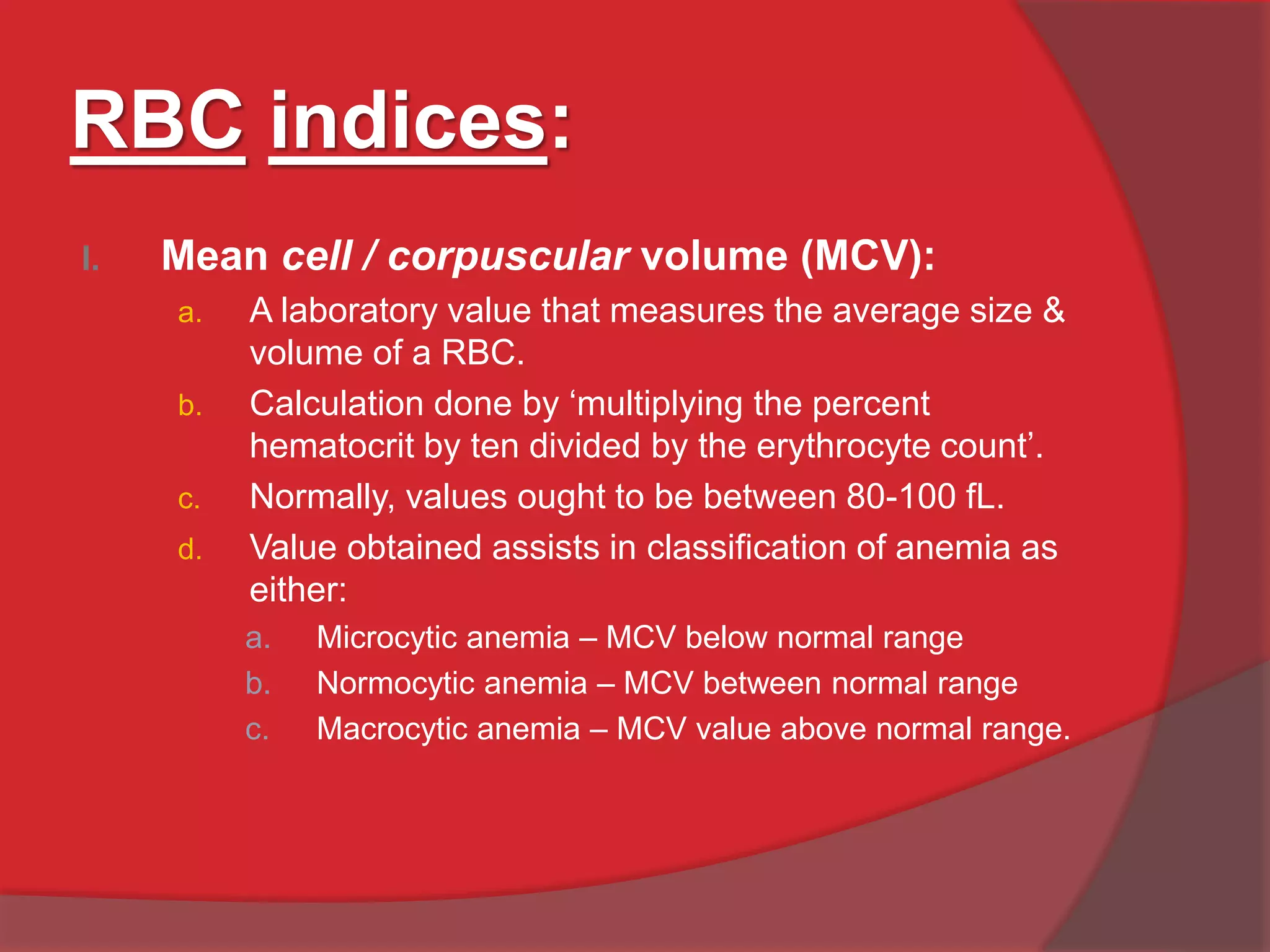 Anemia - basic | PPTX