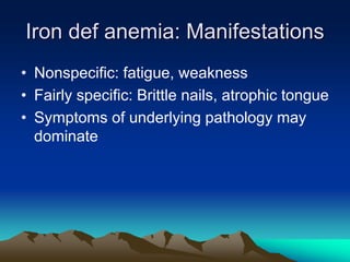 Anemia | PPT