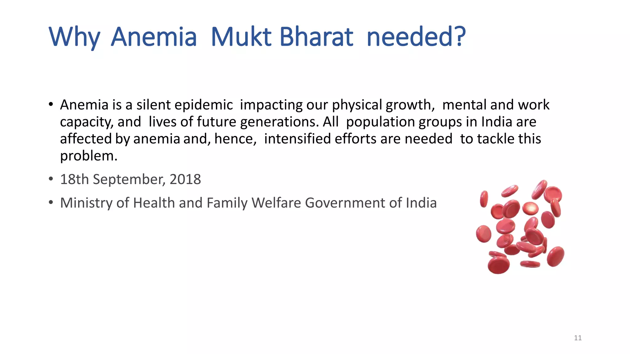 Anemia mukth bharath | PPTX