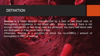Anemia | PPTX