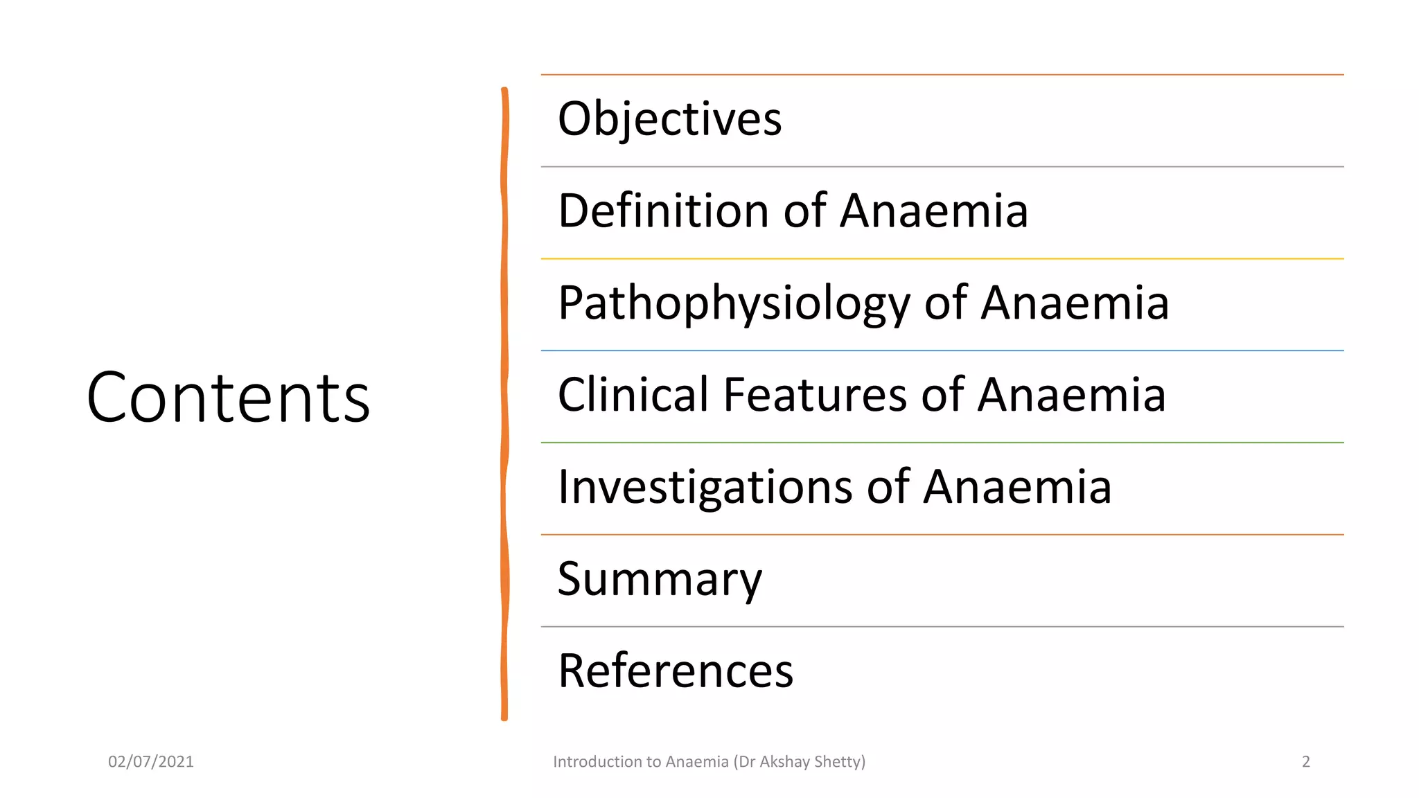 Introduction of Anemia | PPTX
