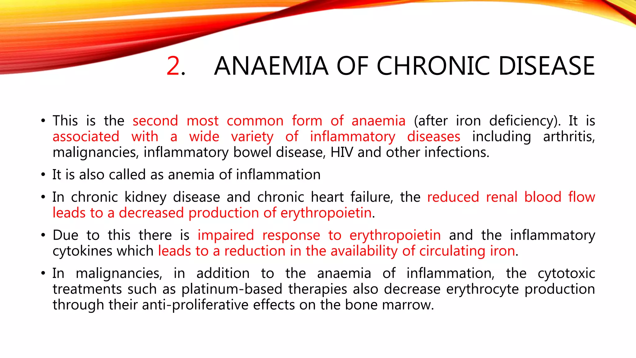 Anemia - Types, Pathophysiology, Clinical Manifestations, Etiology ...