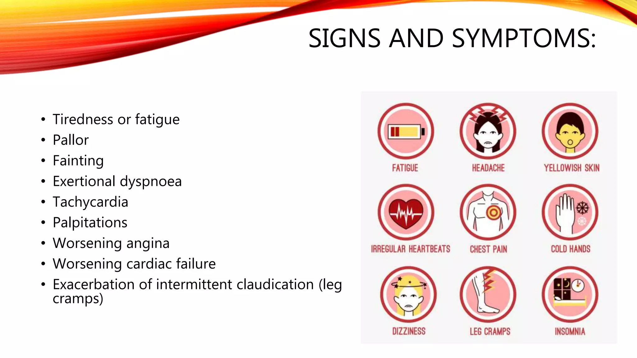 Anemia - Types, Pathophysiology, Clinical Manifestations, Etiology ...