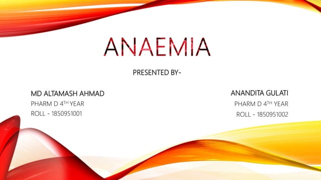 Anemia - Types, Pathophysiology, Clinical Manifestations, Etiology ...