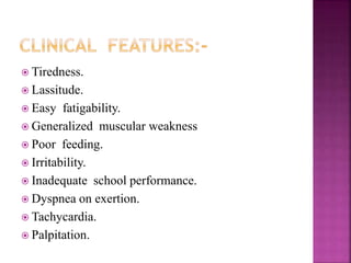 AnemiA.pptx | Blood Disorders | Diseases and Conditions
