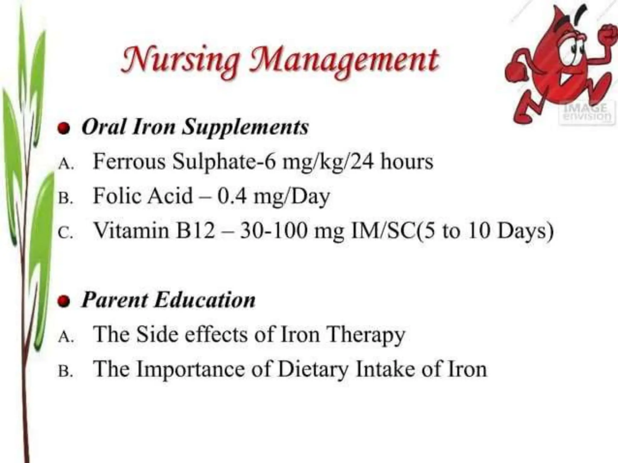 ANEMIA.pptx anemia notes for nursing students | PPTX