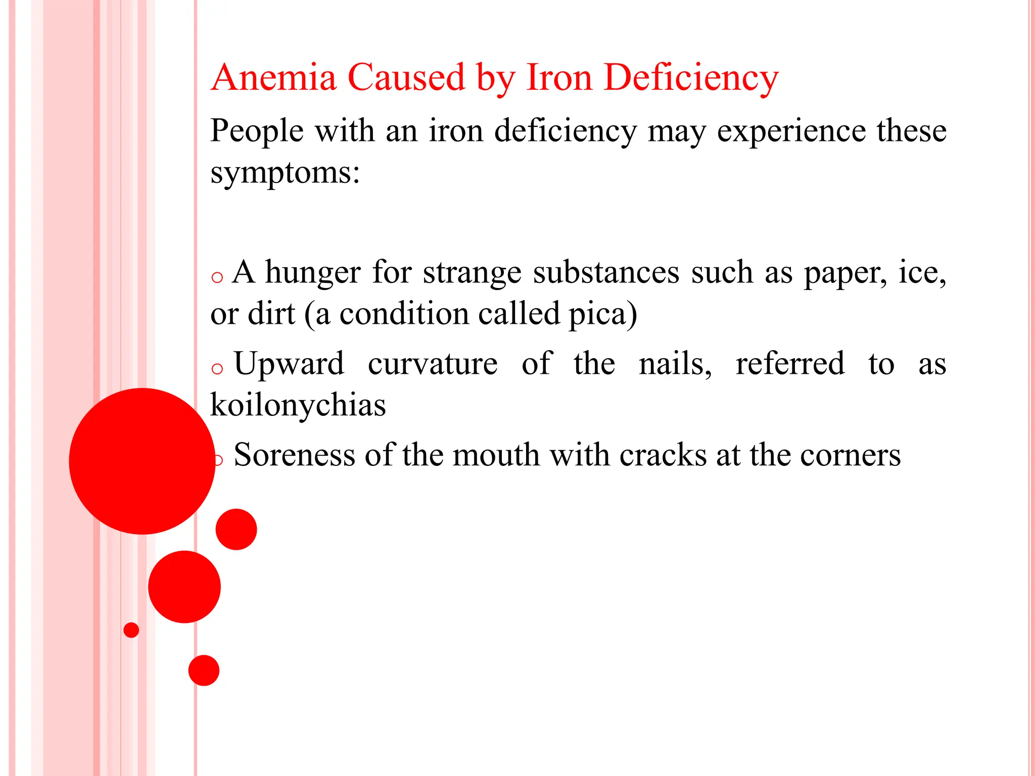 Anemia types of anemia and causes of anemia | PPT