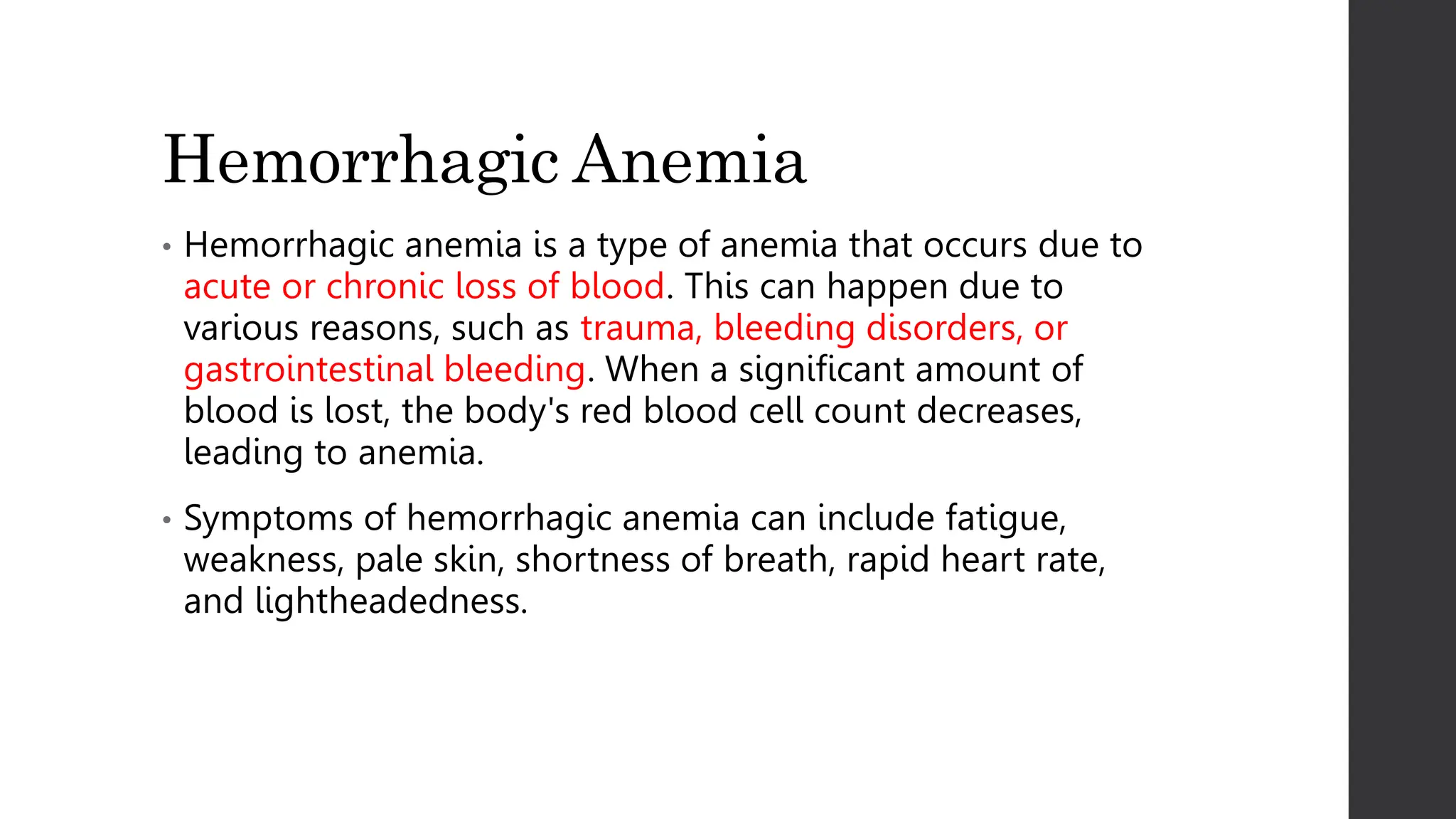 Presentation on Anaemia decreasing in Hb.pptx