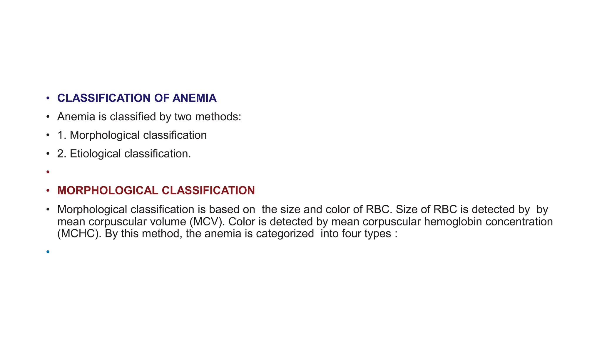 Anemia_ different types_causes_ conditions | PPTX