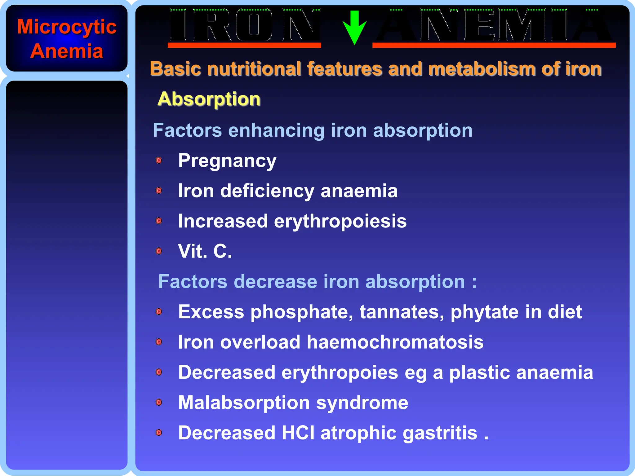 Anemia.ppt presentation for General medicine | PPT