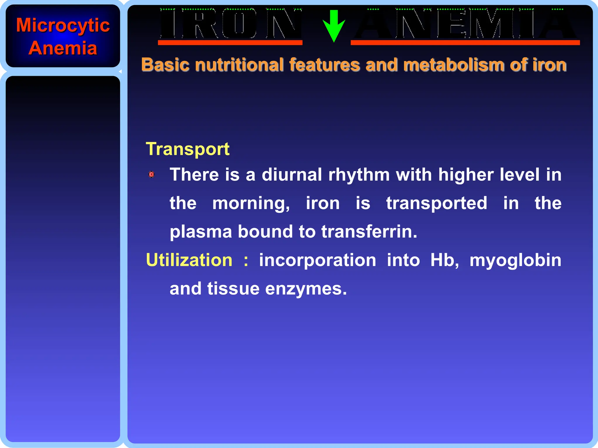 Anemia.ppt presentation for General medicine | PPT