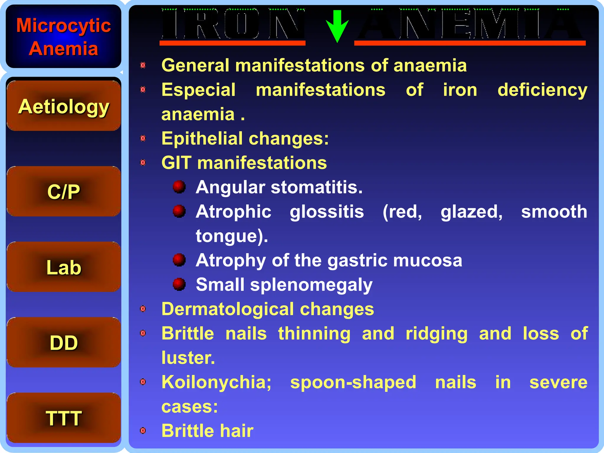 Anemia.ppt presentation for General medicine | PPT