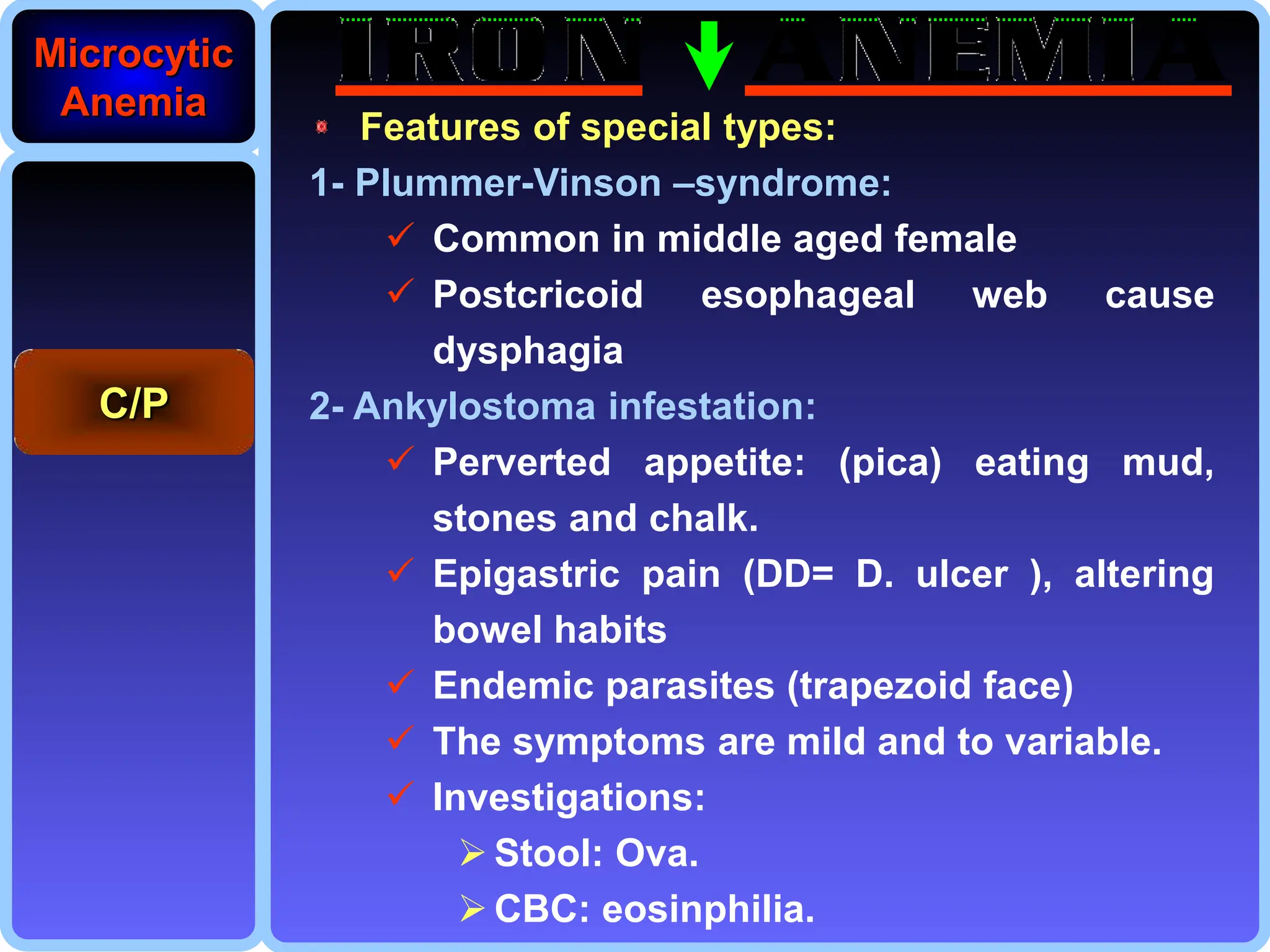 Anemia.ppt presentation for General medicine | PPT