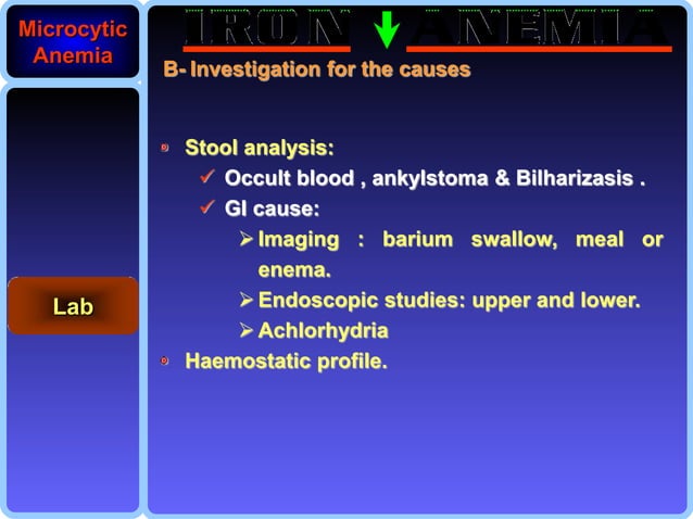 Anemia.ppt presentation for General medicine | PPT