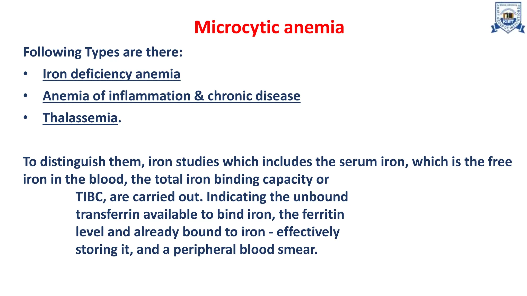 ANEAMIA DISEASE PHYSIOLOGY AND TREATMENT | PPT