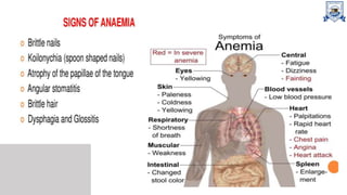 ANEAMIA DISEASE PHYSIOLOGY AND TREATMENT | PPT