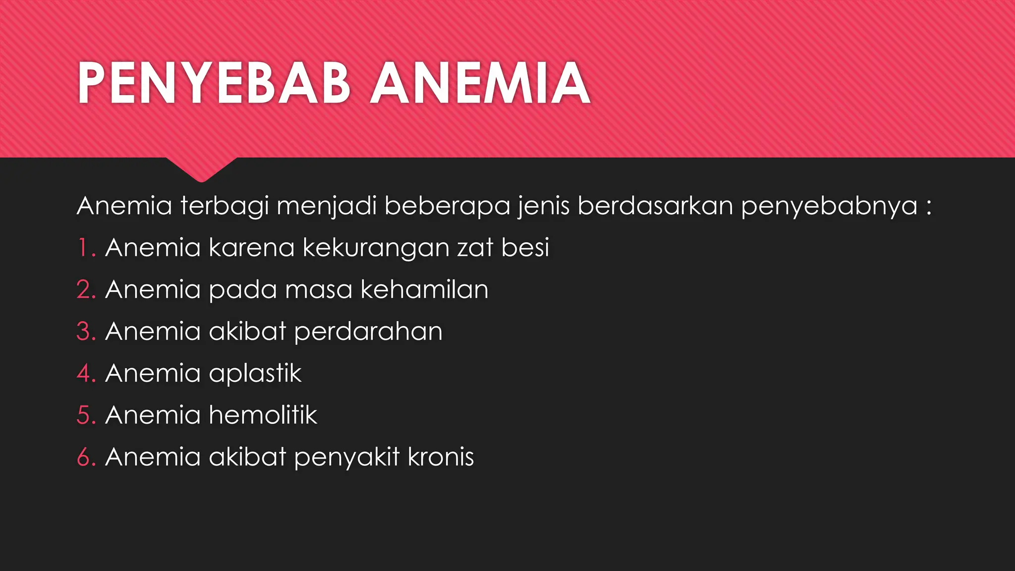 ANEMIA atau kekurangan sel darah merah pada manusia | PPTX