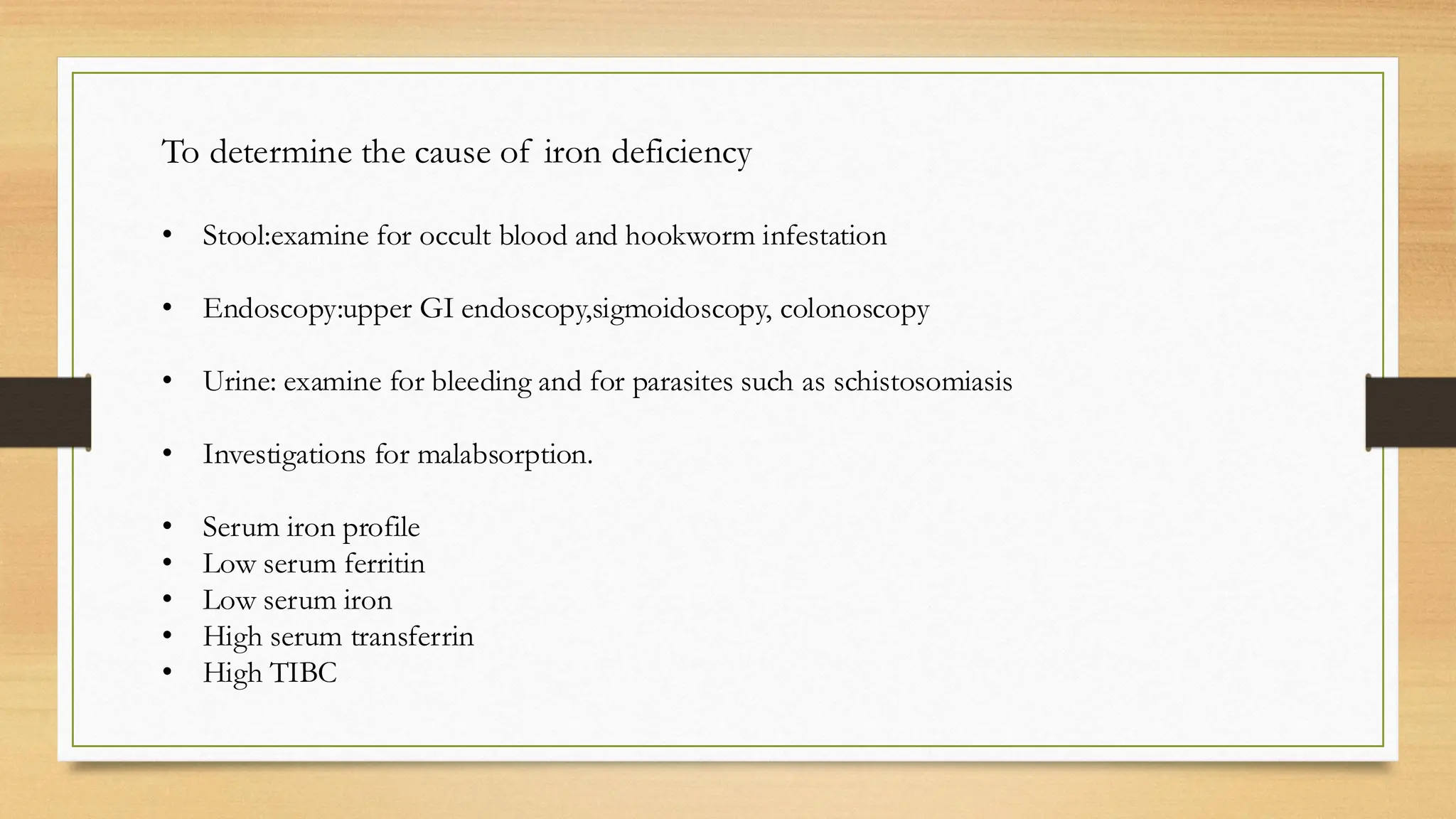 Anemia classification and clinical features | PDF