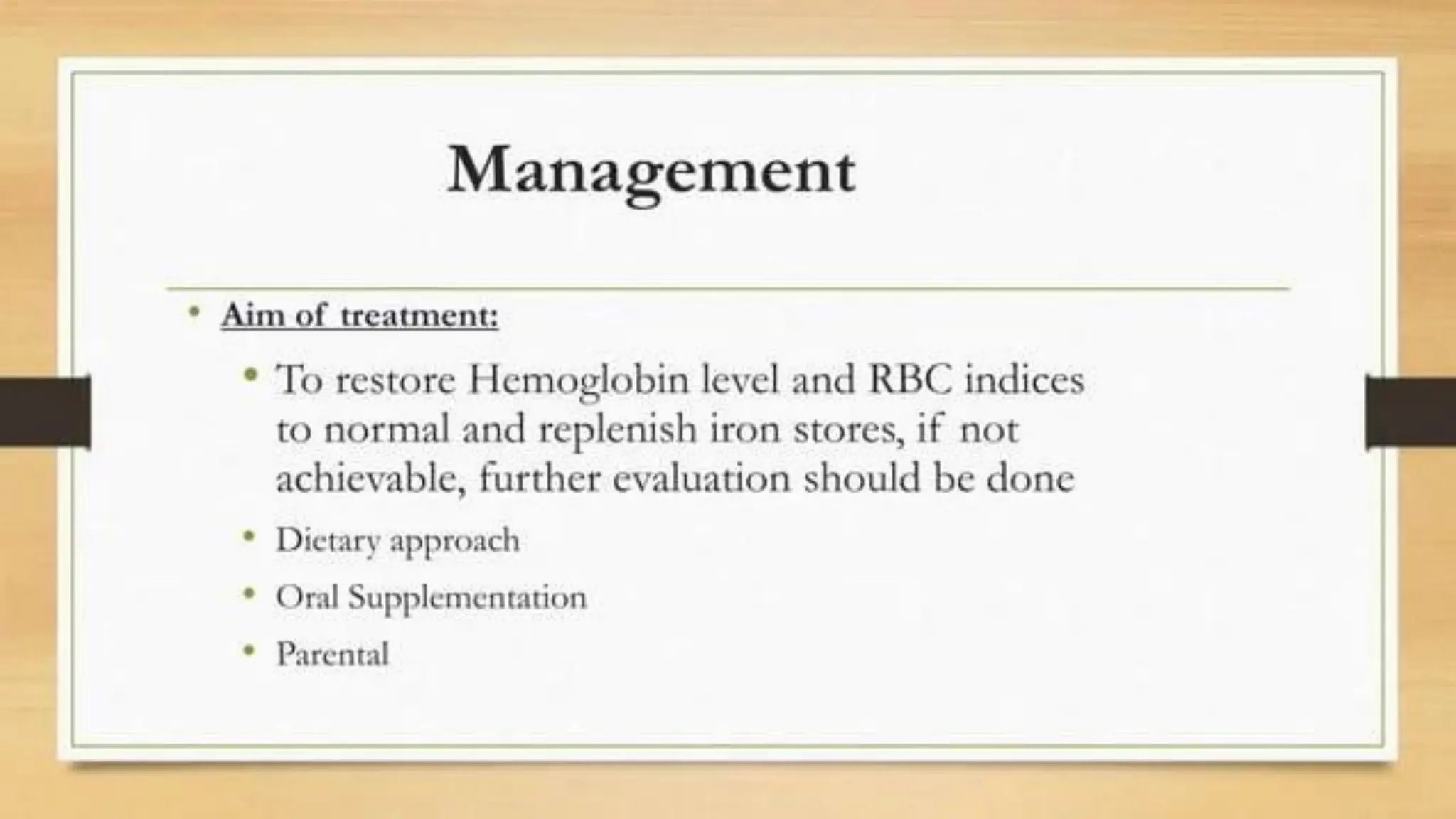 Anemia classification and clinical features | PDF
