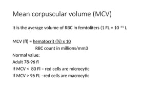 Anemia. physiology power point presentation | PPT