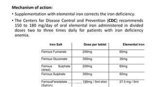 iron deficiency Anemia and treatment .pdf