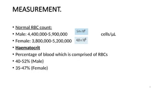 ANEMIA, categories, classification and causes | PPT