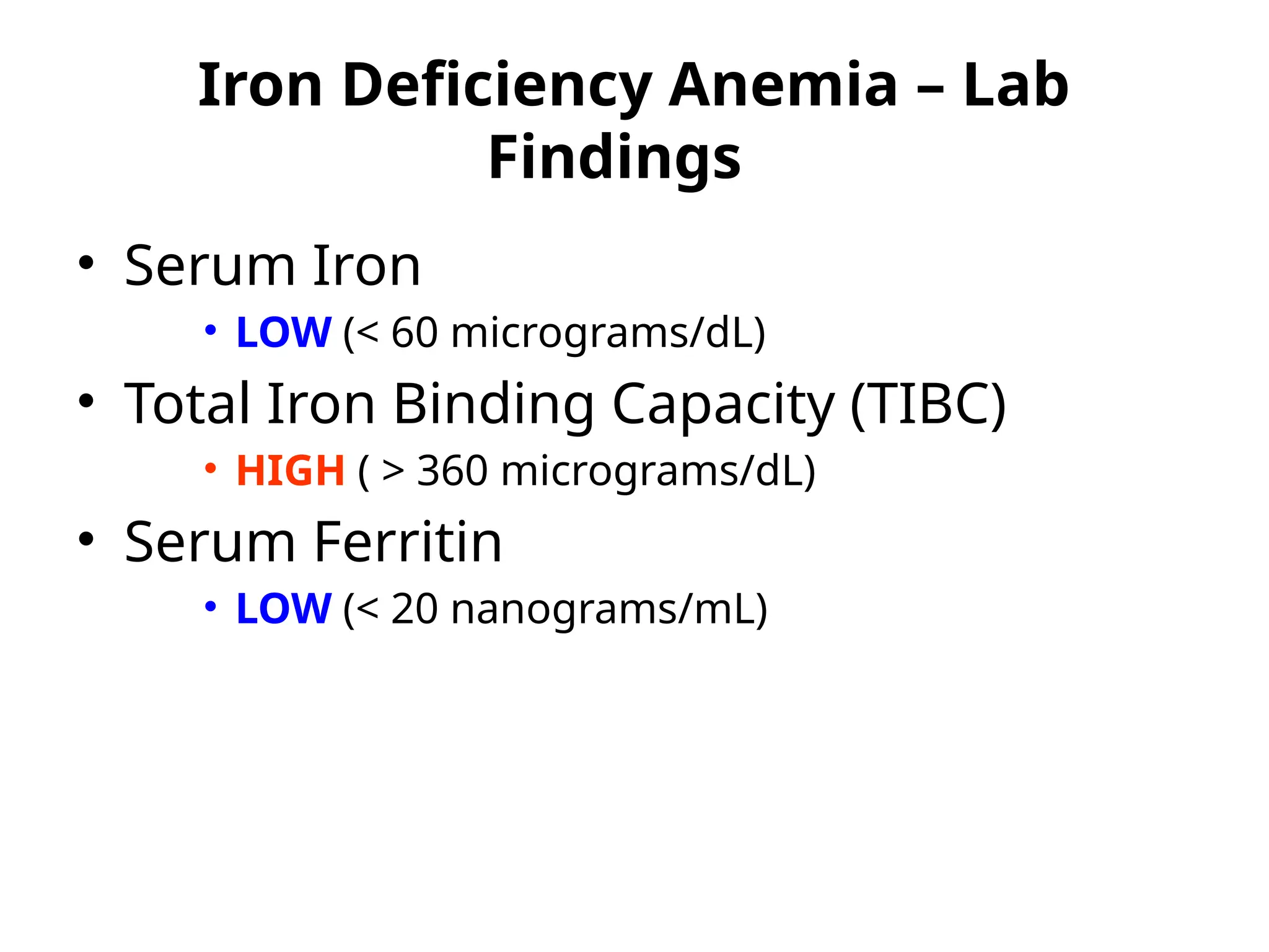 Anemia: Causes, Clinical Features, Care! | PPTX