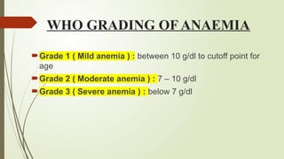 Anemia.pptx anaemia in pediatric nursing | PPTX