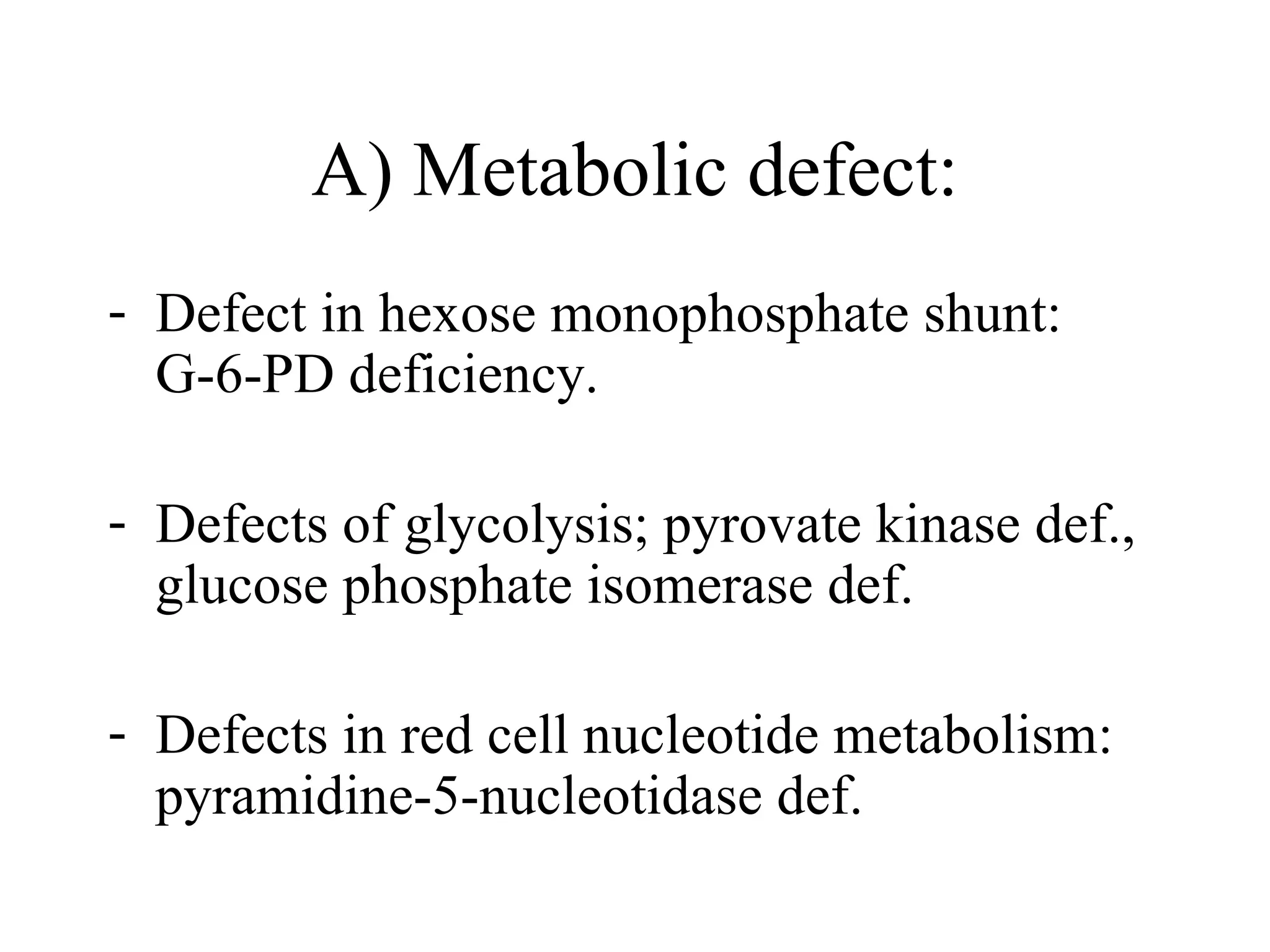 Anemia And Its Classification | PPT