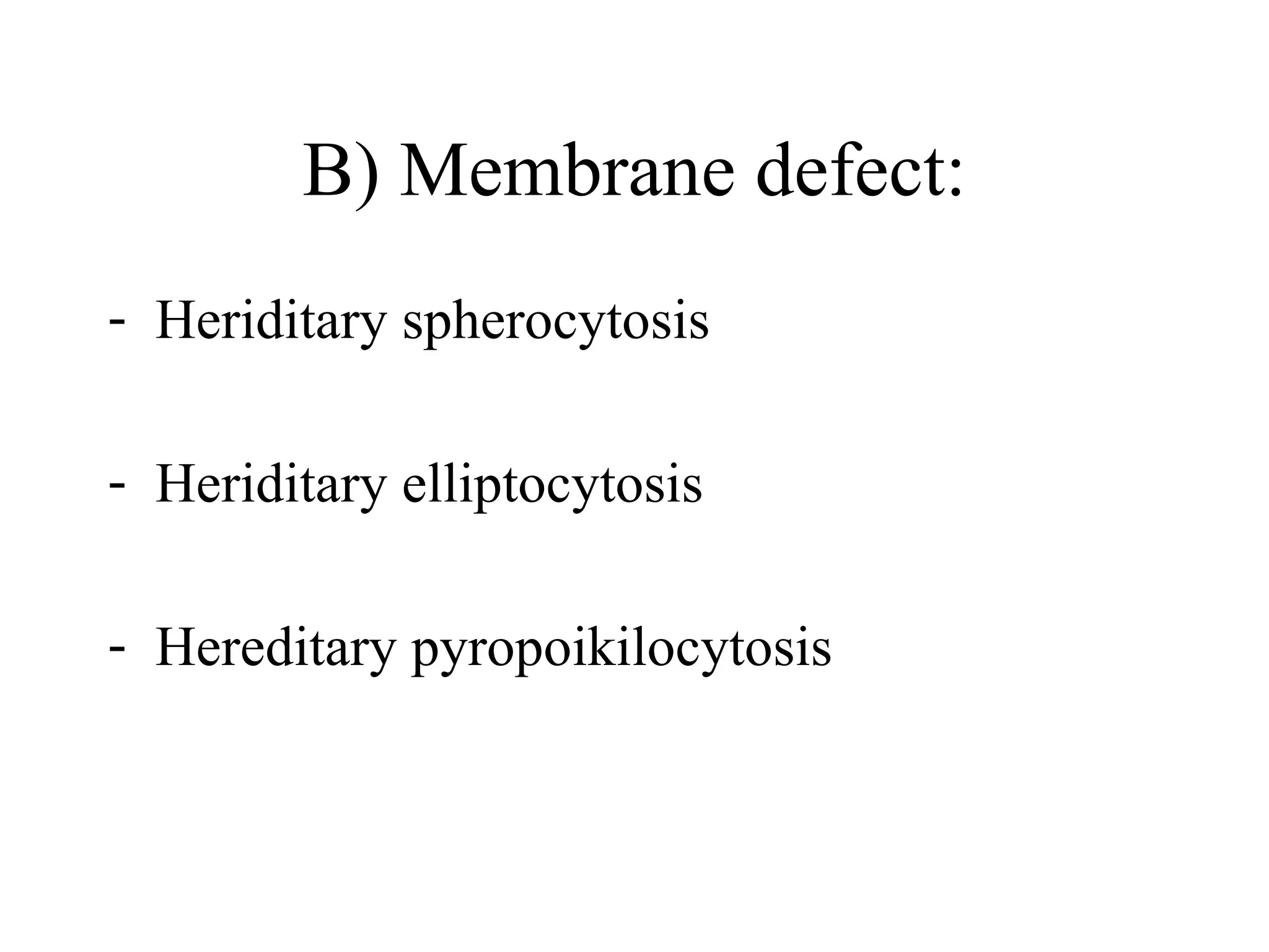 Anemia And Its Classification | PPT