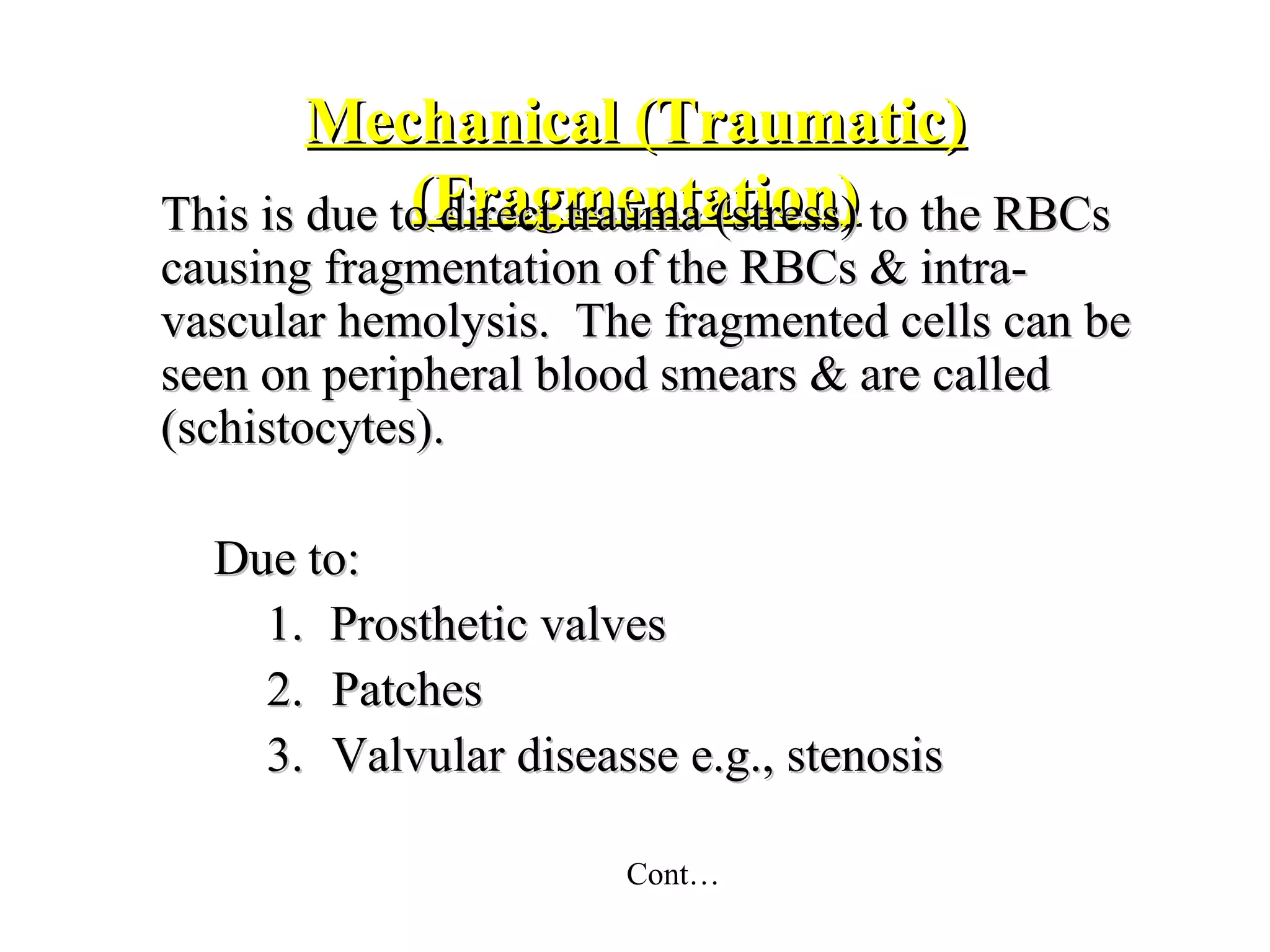 Anemia And Its Classification | PPT