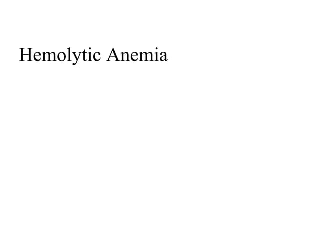 Anemia And Its Classification | PPT