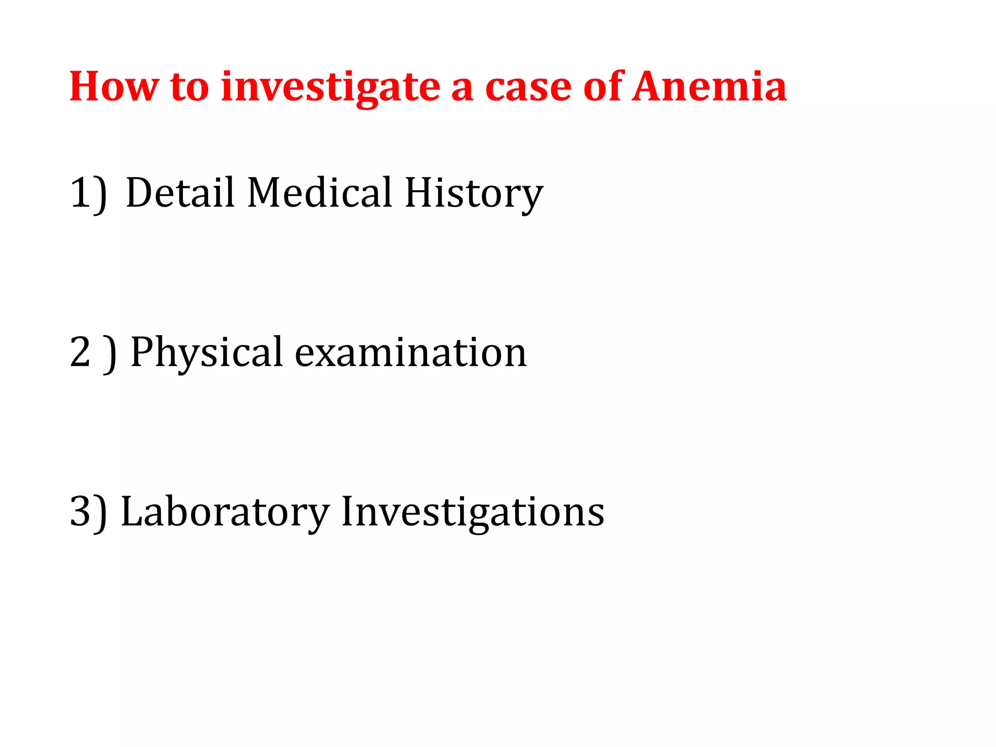 Anemia classification, cf, lab diagnosis | PPT