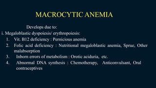 Anemia | PPTX