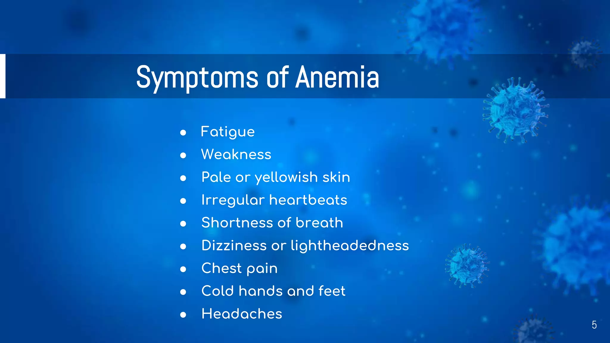Anemia diagnosis & treatment | PPTX