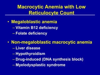 Anemia introduction - medicaldump.com