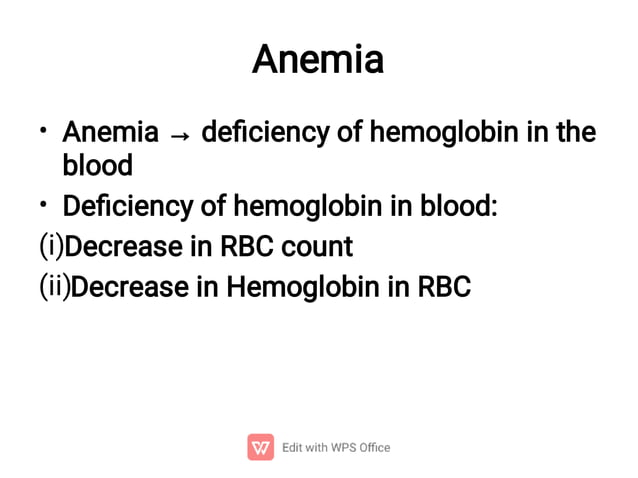 Classification of different types of anemia | PPT