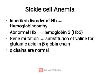 Classification of different types of anemia | PDF