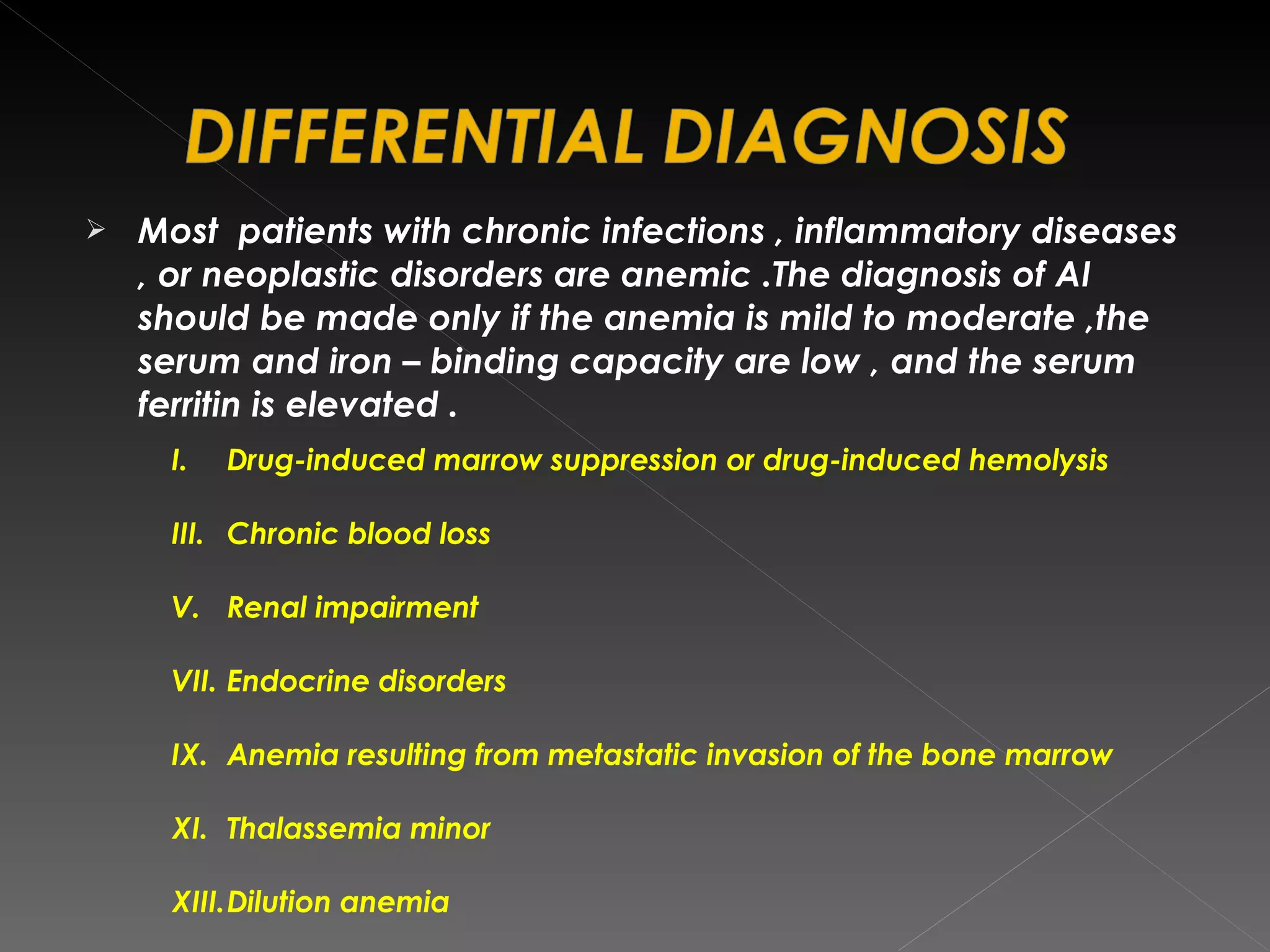Anemia Of Chronich Disease | PPT