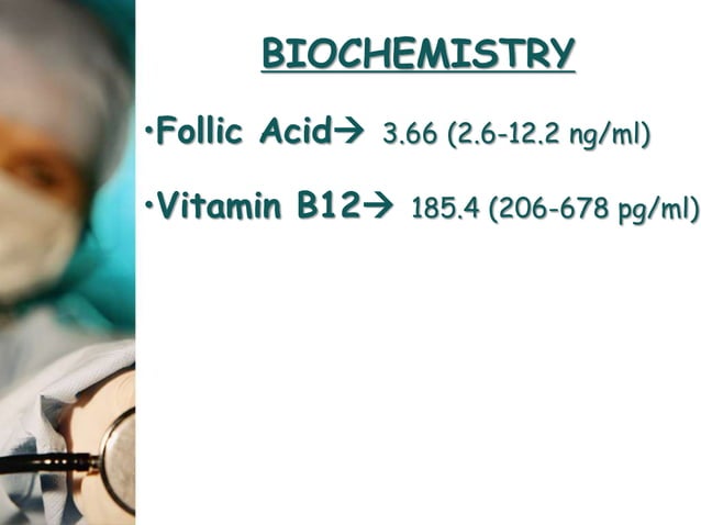 Anemia Case Presentation | PPTX