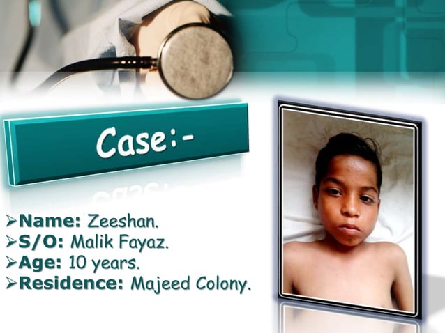 Anemia Case Presentation | PPTX