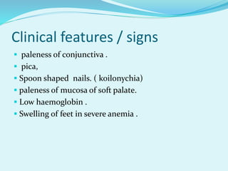Iron deficiency anemia | PPTX