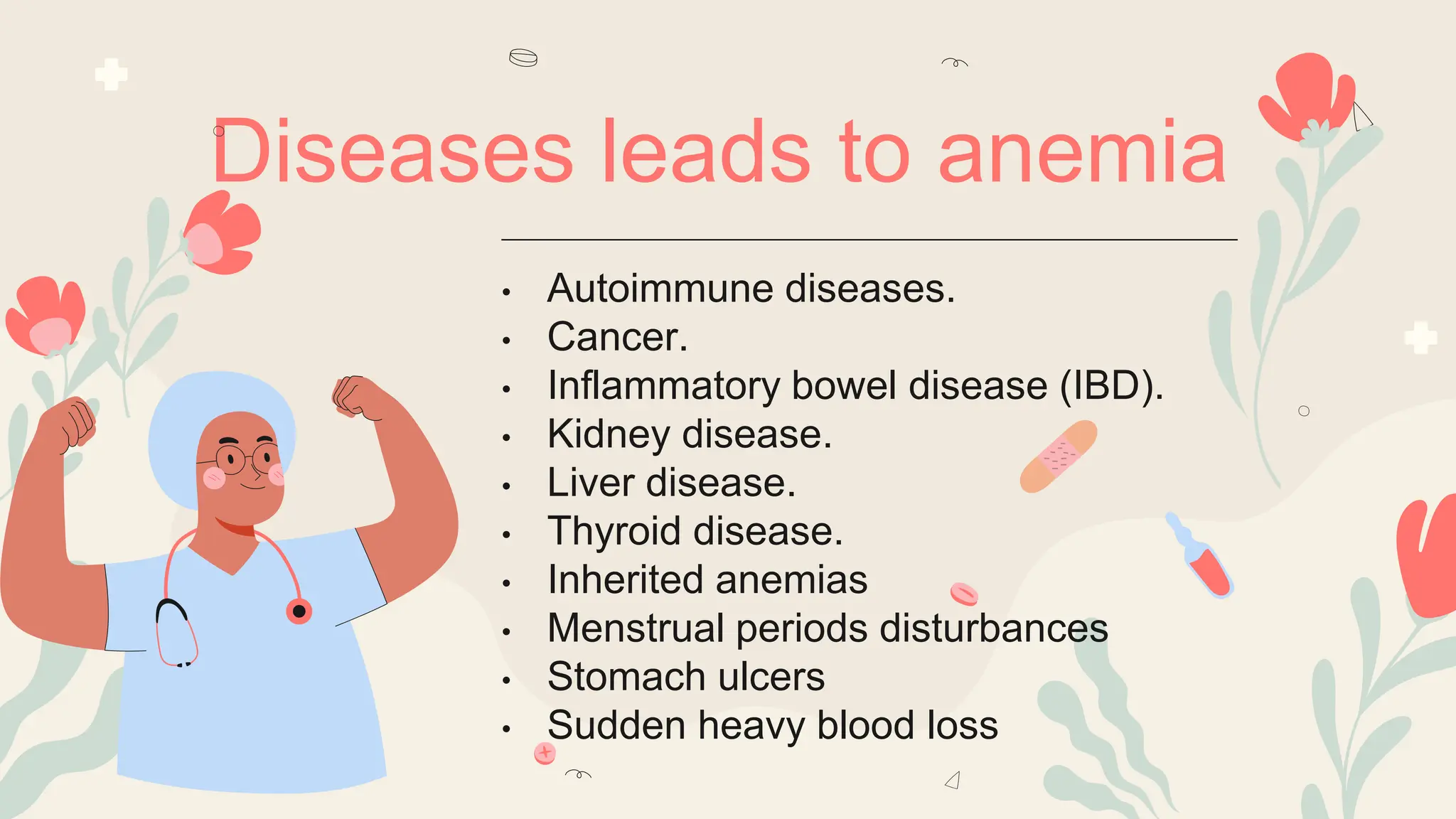 Anemia: types, causes, symptoms and treatment | PPTX