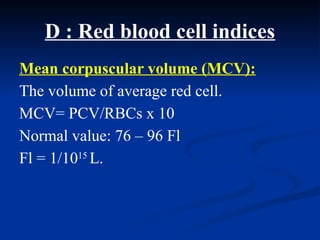 Anemia- Microcytic Hypochromic Anemias .ppt